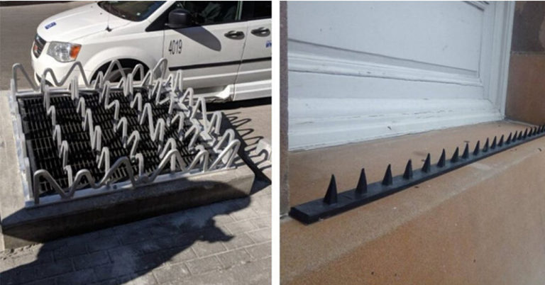 10 Examples of Anti-Homeless Architecture That You Probably Never Noticed