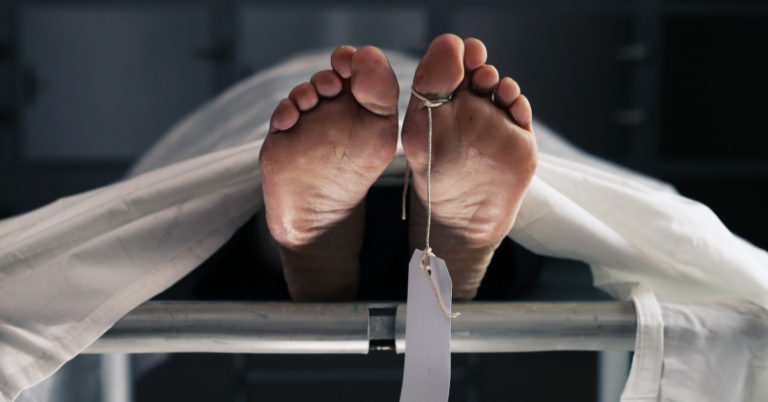 Dead bodies keep moving for more than a year