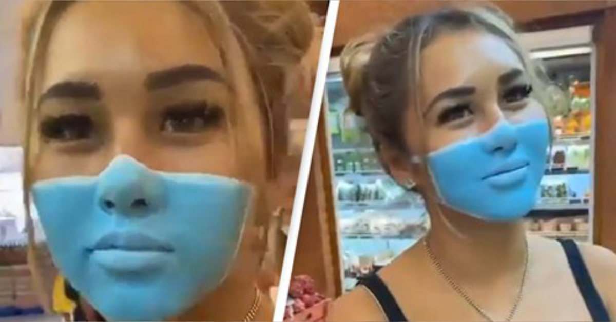 Influencer Has Passport Seized After Painting Mask On Face : The ...