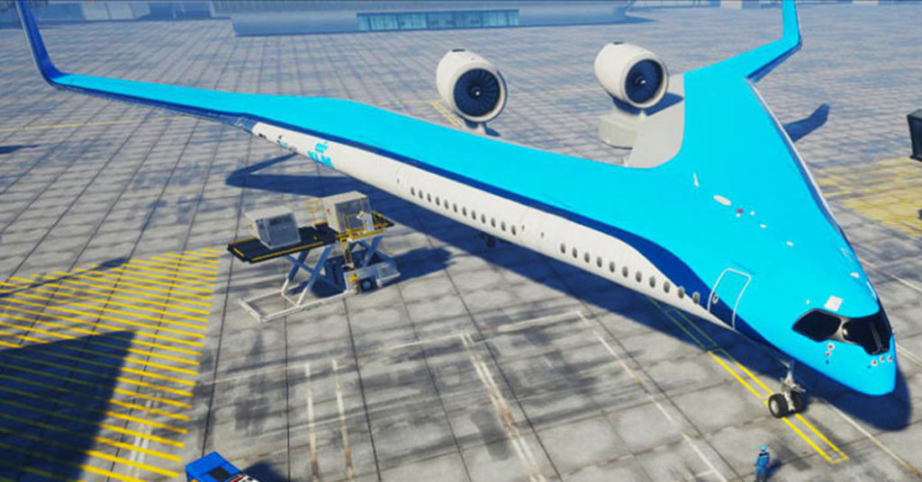 New Flying-V Plane Prototype Takes To Skies For The Very First Time