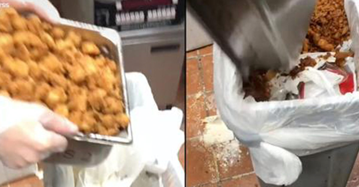 People Are Upset By Video Of Chick-fil-A Nuggets Being Trashed
