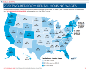 The Hourly Income Needed To Afford Rent In The US