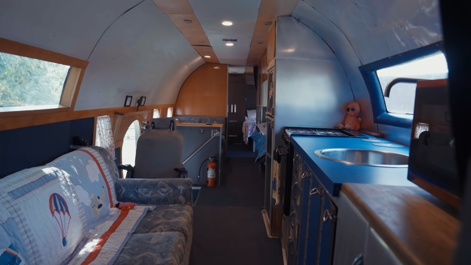 Abandoned Airplane Takes Off Again As Luxury RV