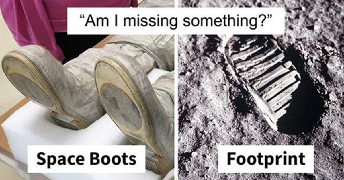 Someone Notices First Steps On The Moon Don’t Match Neil Armstrong’s ...