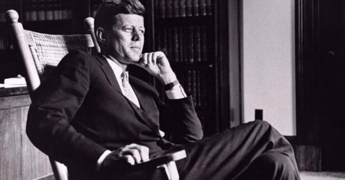 The inspiring speech of John F. Kennedy that gives hope in difficult times.