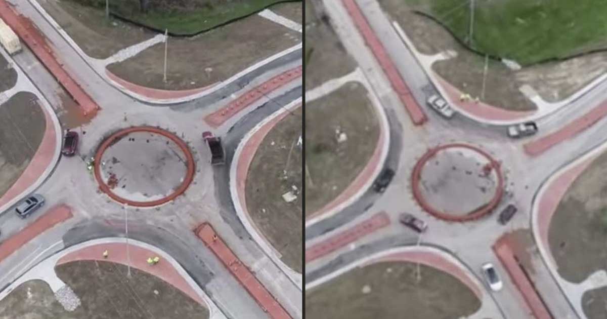 Witness how this American Town’s First Roundabout Causes Total ...