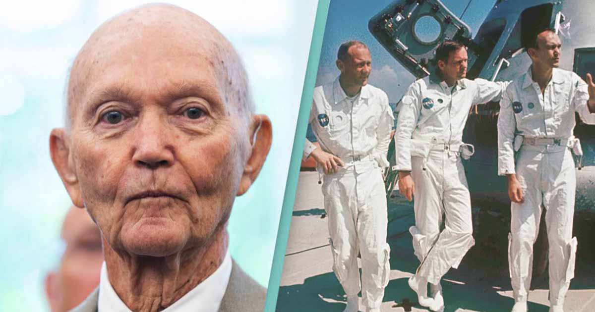 The forgotten astronaut of 1969 moon landing shares bizarre way they ...
