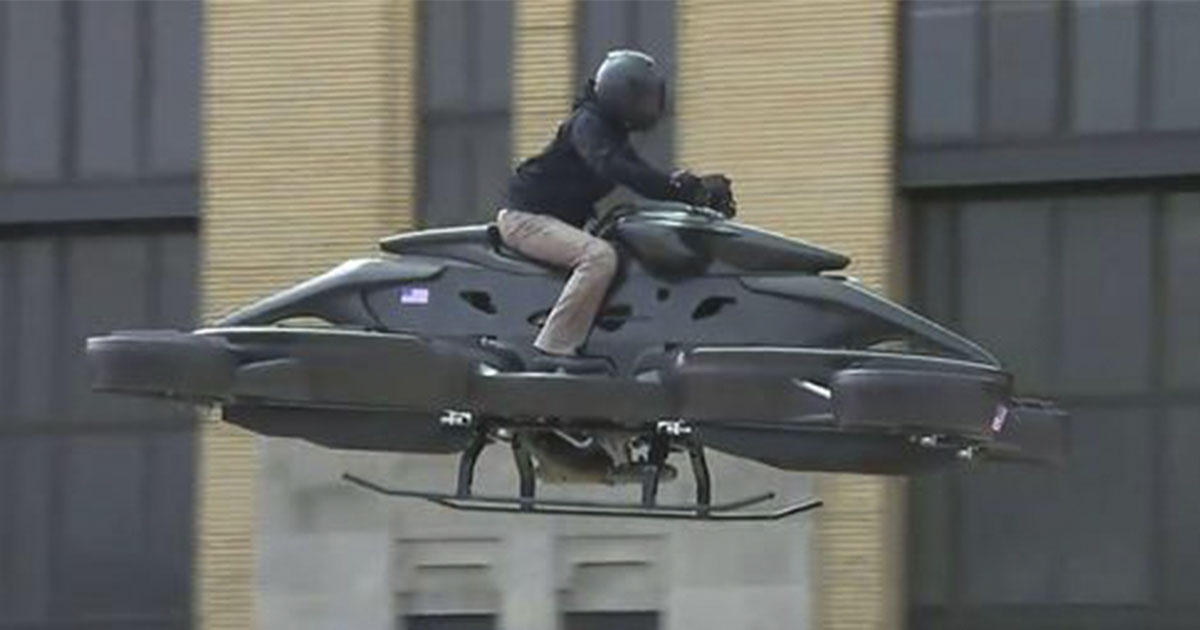 ‘It Felt Like Star Wars’: Hoverbike Makes It’s US Debut : The Premier Daily