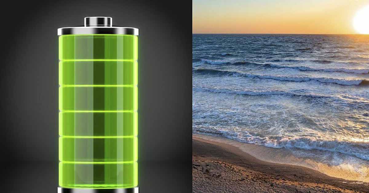 This new sea-salt battery has 4 times the capacity of lithium