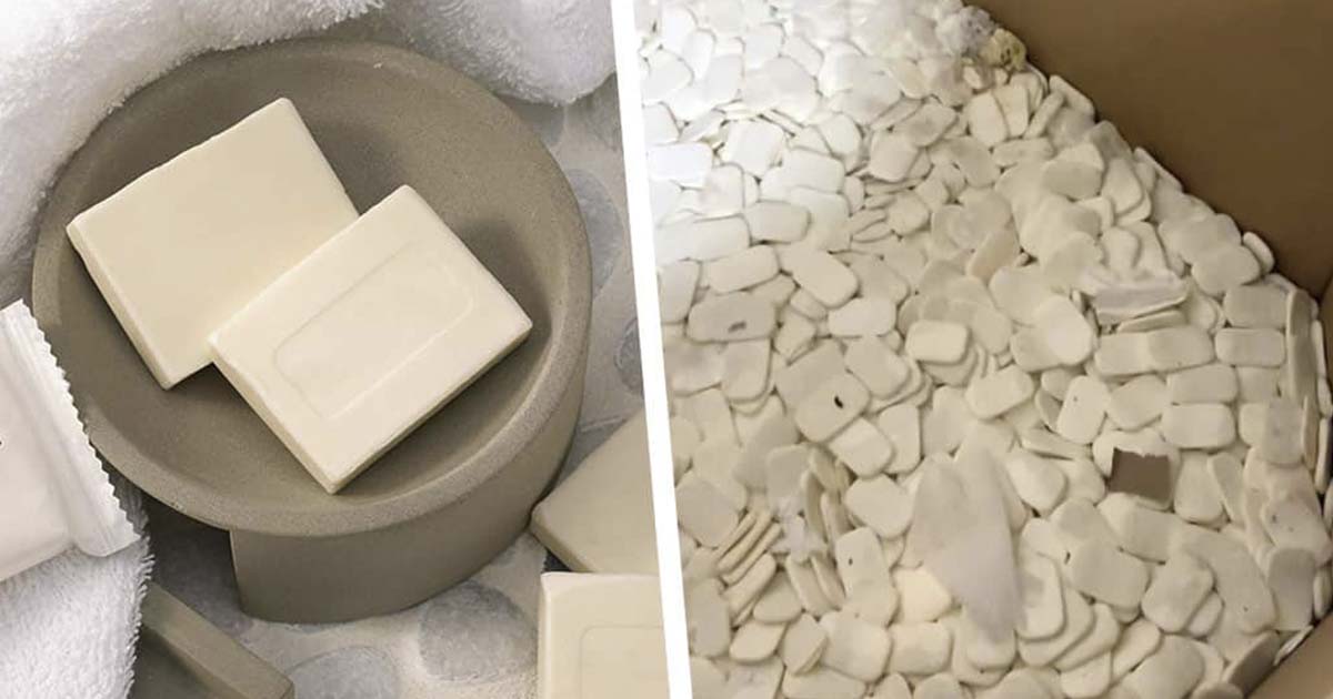 Video Reveals What Happens to Half-Used Hotel Soap Bars