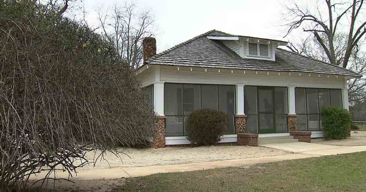 Jimmy Carter’s childhood home remains how it was when he lived there