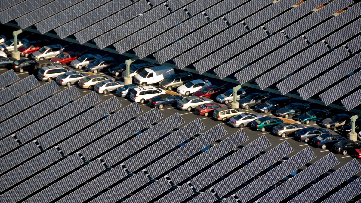 What if companies like Walmart turned their parking lots into solar farms?