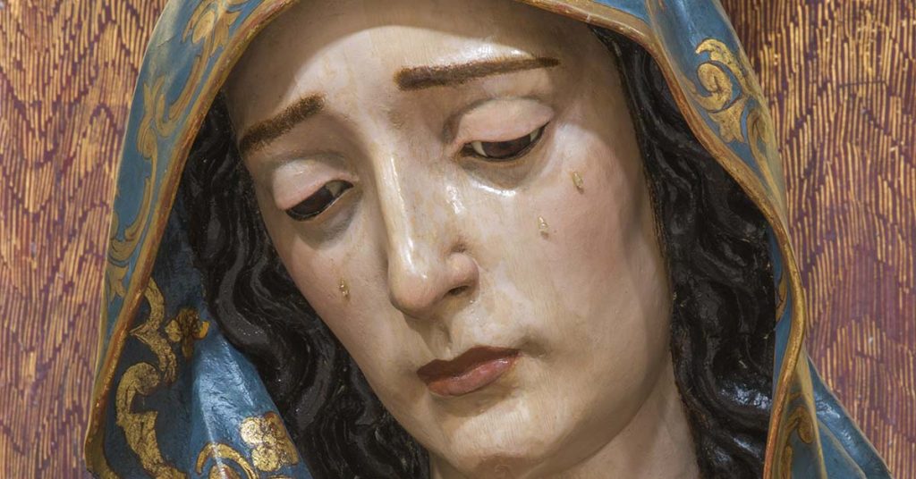 A "Weeping" Virgin Mary Statue Had Its Tears Tested, Revealing An ...