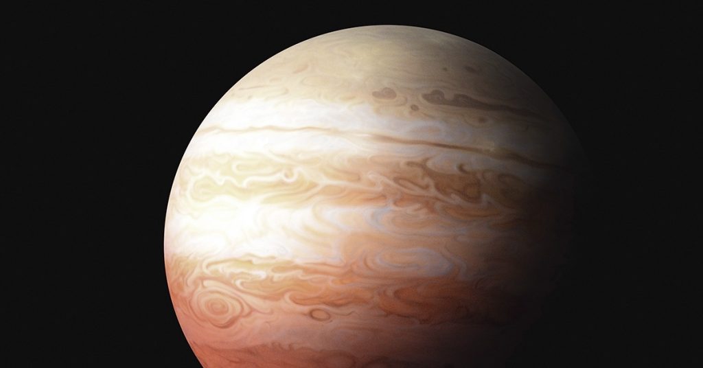 NASA spacecraft spots eerie green light on Jupiter