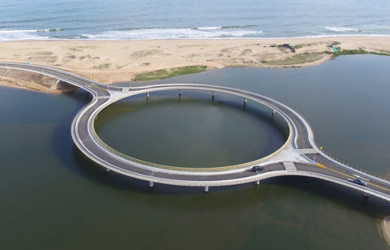 Circular Bridge Built to Slow Traffic : The Premier Daily
