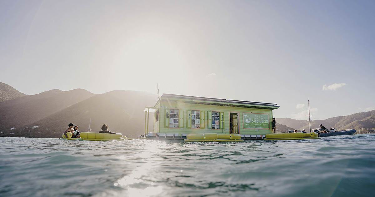 There's a Floating Taco Bar in the Caribbean : The Premier Daily