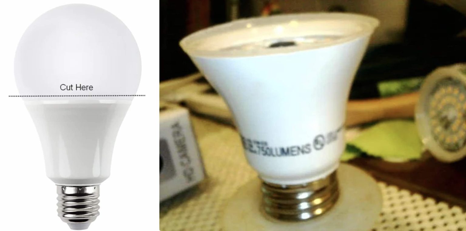 How To Quickly Repair a Burnt Out LED Bulb
