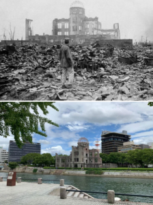 Then and Now Photos of Historical Places Showing How Quickly Things Change