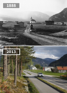 Then and Now Photos of Historical Places Showing How Quickly Things Change