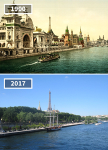 Then and Now Photos of Historical Places Showing How Quickly Things Change
