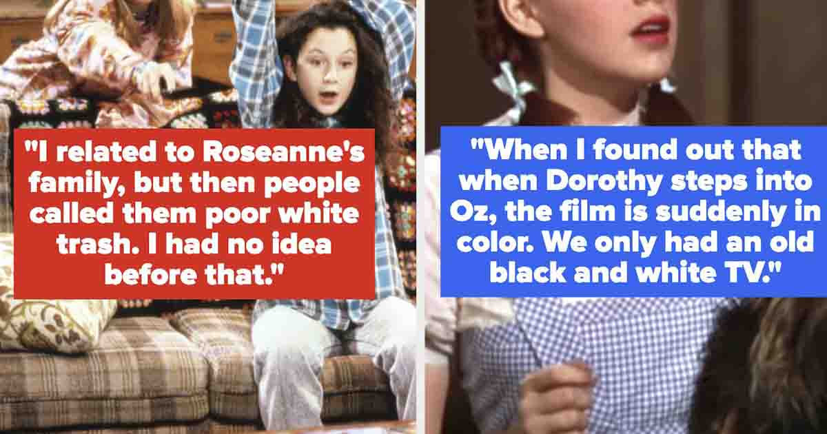 35 People Reveal The Moment They Figured Out They Were Poor